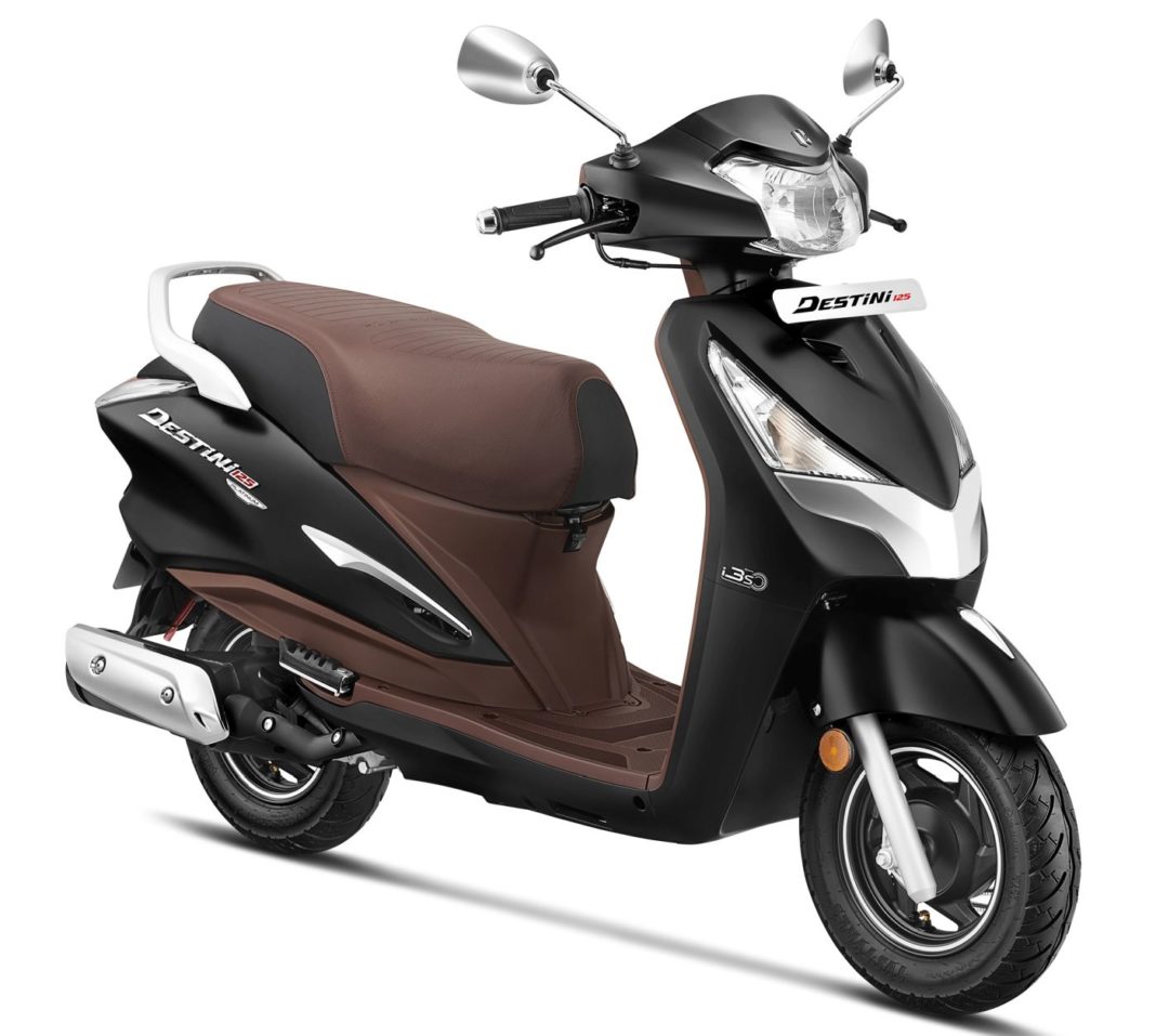 Hero Destini 125 Platinum launched in India for Rs. 72050