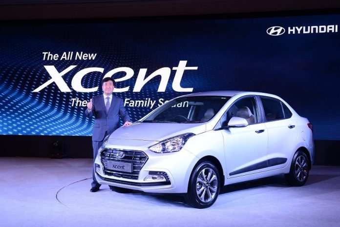 Hyundai Xcent 2017 launched in India